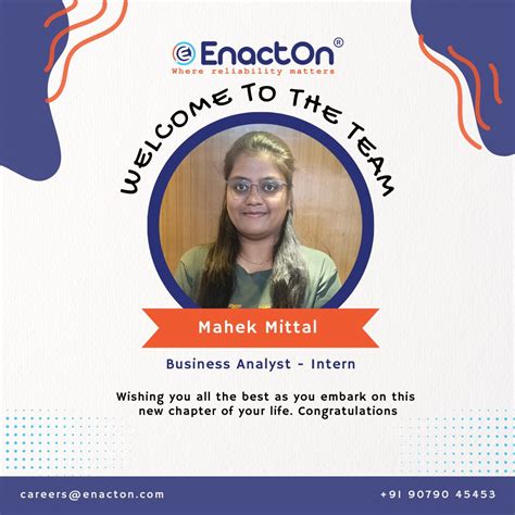Enacton Technologies Private Limited On Linkedin Team Career