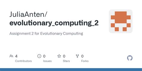 Github Juliaantenevolutionarycomputing2 Assignment 2 For