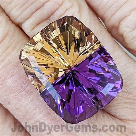 Bolivian Ametrine Starbrite™ Cut 4370 Carats John Dyer Gems
