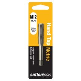 Sutton M12 X 17 Bottom Tap Carbon Hand M1021200 Total Tools