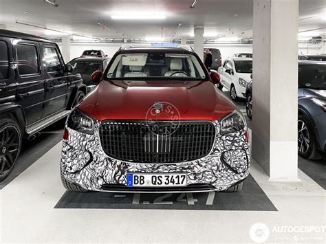 메르세데스 마이바흐 Gls 페이스리프트 사진 업데이트 스파이샷