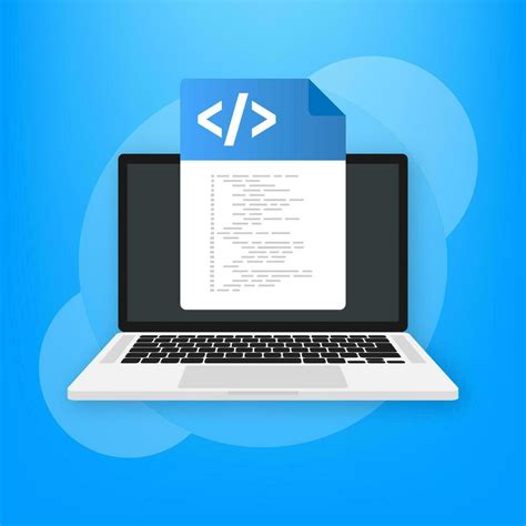 Logiciel Développement La Programmation Codage Vecteur Concept