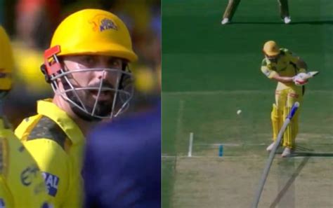 Daryl Mitchell Dismissed Lbw Controversy Surrounds Umpires Call In Ipl Clash