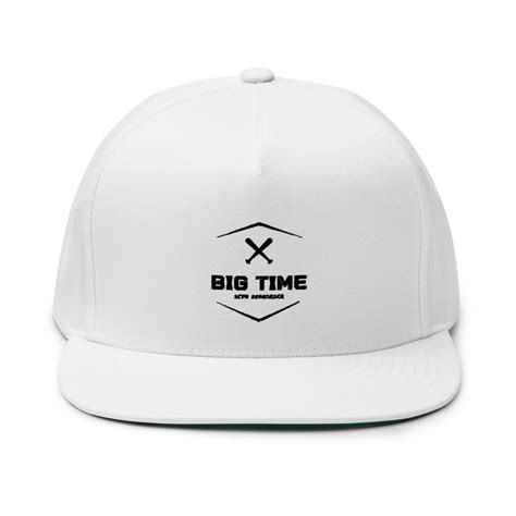 Big Time By Seth Schroeder Hat White Logo Millions