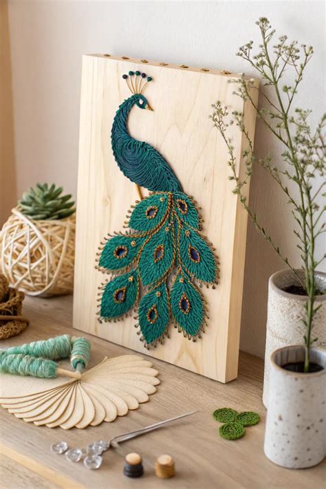 12 Creative Peacock Craft Ideas For Your Home Casolia