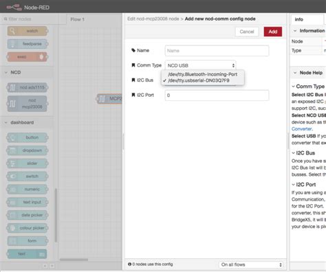 MCP Using NCD And Node Red IoT For The Masses