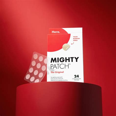 Hero 24 Pack Mighty Patch The Original Pimple Patches Hydrocolloid