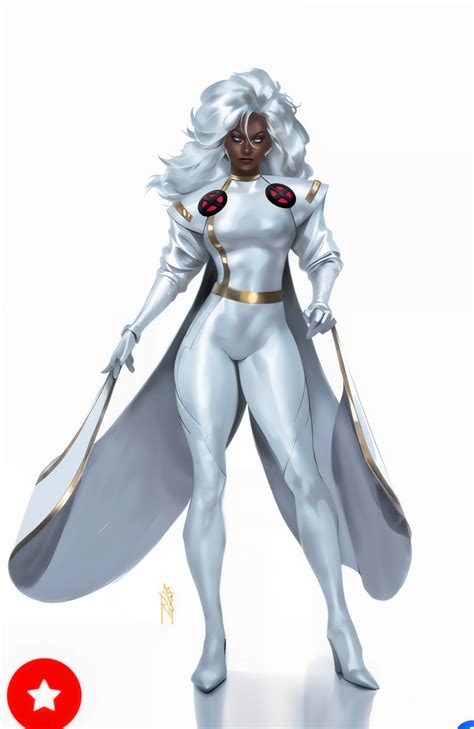 Storm X Men White Outfit Storm White Costume