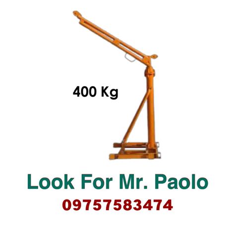 Mini Crane Commercial And Industrial Construction Tools And Equipment On Carousell