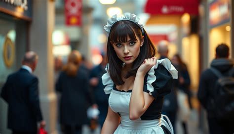Shy Maid Out In Public For The First Time By Jimleonida1978 On Deviantart