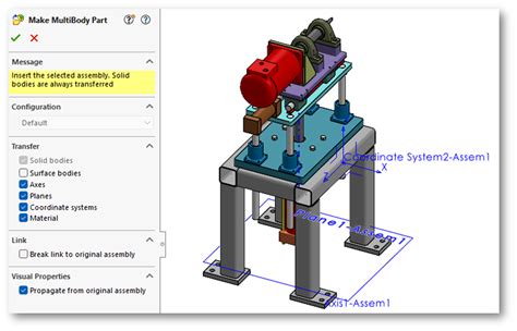 Solidworks Turn Multi Body Part To Assembly At Nora Weeks Blog