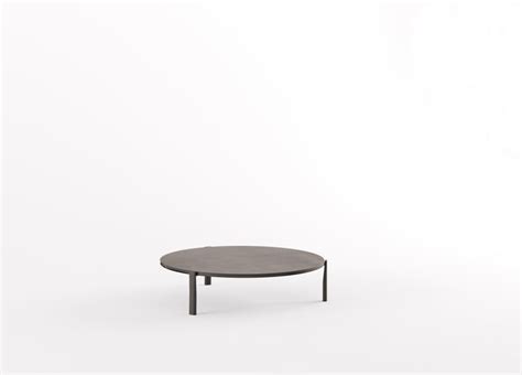 Alias 955 Eleven Low Table Singular Round W Grey Color Mdf And
