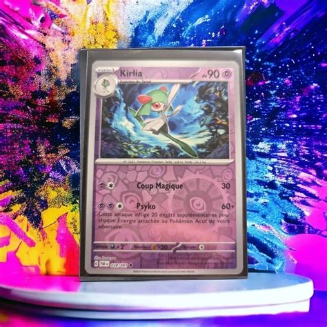 Carte PokÉmon Kirlia Reverse 028091 Destinées De Paldea Ev045 Eur 2