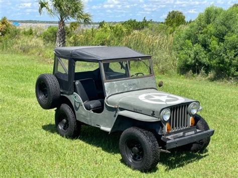 1947 Cj2a Willis Jeep For Sale