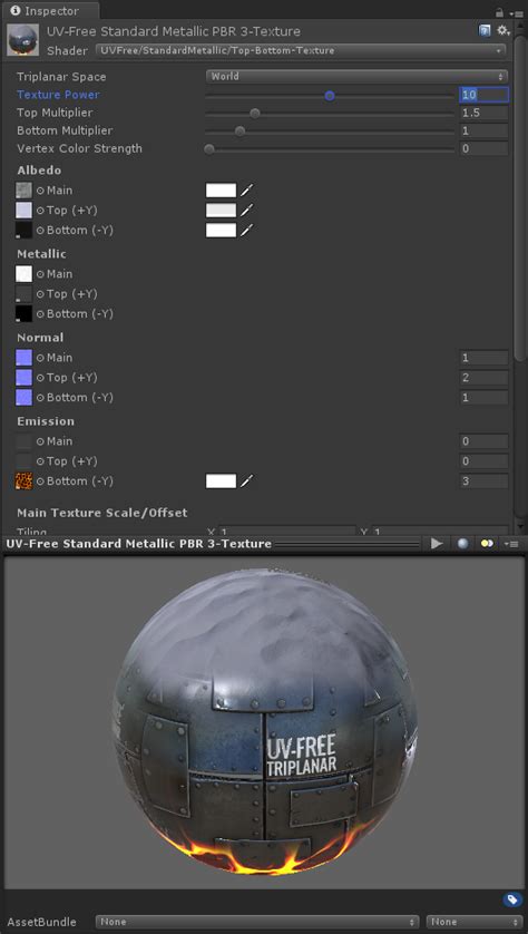 UV Free Triplanar Shader Pack
