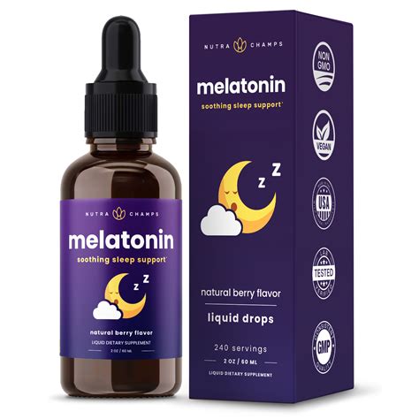Melatonin Drops Puur Athletics