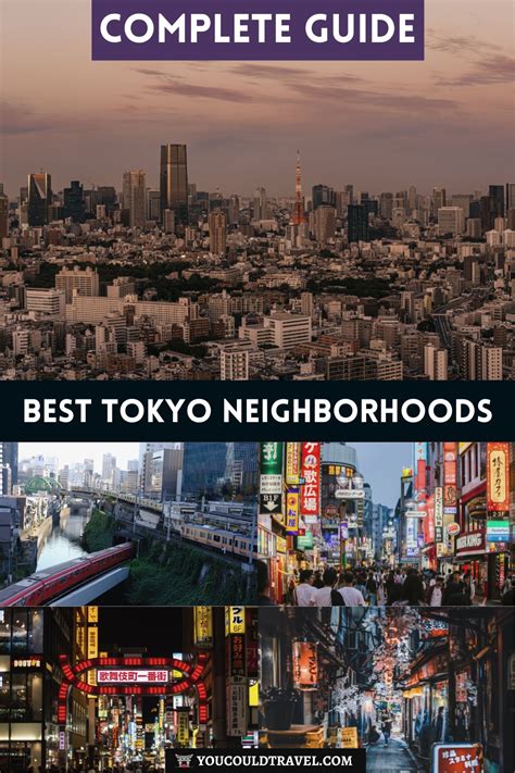 Guide To Tokyo Neighborhoods You Could Travel