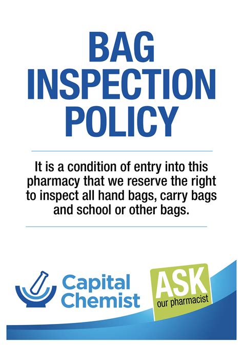 Policy Posters Capital Chemist Mos