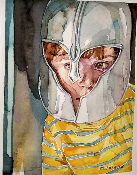 Zinon With Helmet Zisi Maria