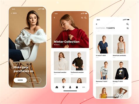E Commerce Mobile App On Behance
