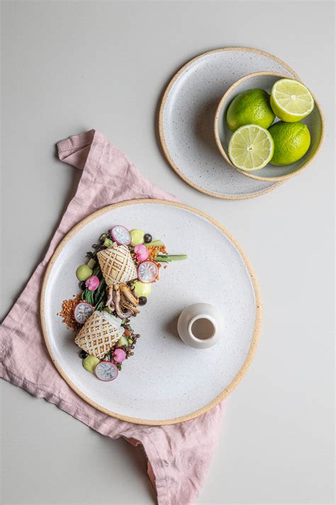 Flat Dinner Plate Dipno Premium Caremics