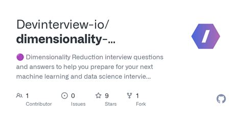Github Devinterview Iodimensionality Reduction Interview Questions 🟣 Dimensionality