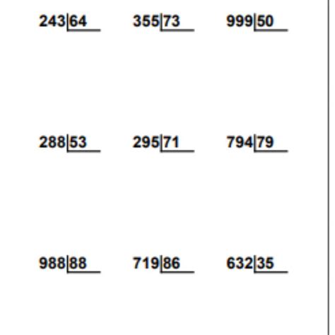 Divisiones 669460 Mjas Live Worksheets