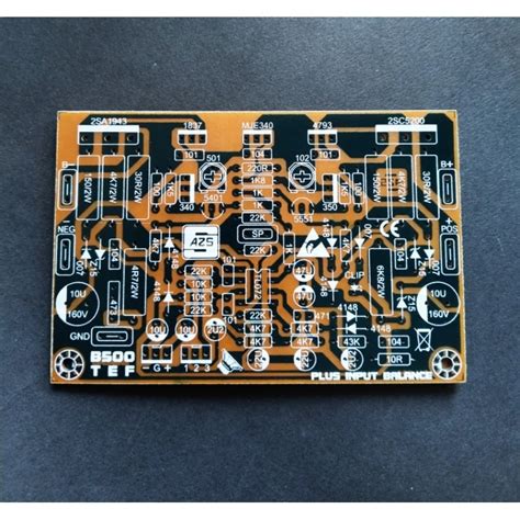 Jual Pcb Driver Power Amplifier Apex B500 Tef Input Balance Sh 629 Jm