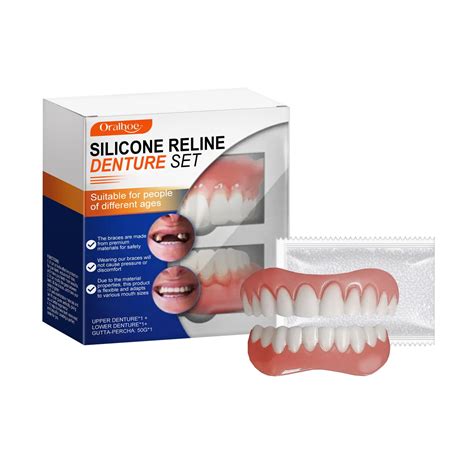 Denture Modification Kit Comfortable Cosmetic Solution For Smile Enhancement
