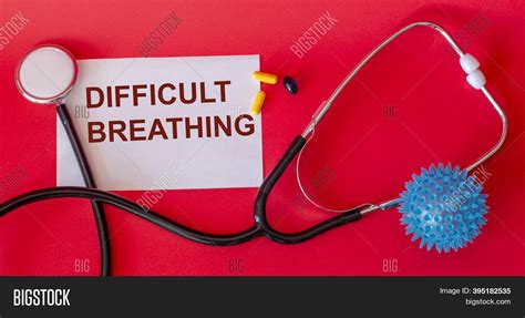 Difficulty Breathing Image Photo Free Trial Bigstock