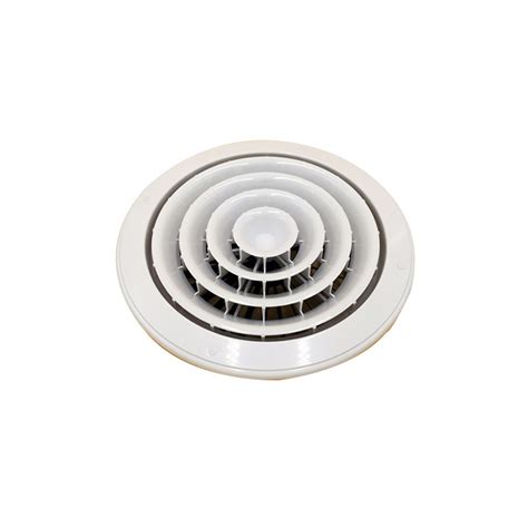 Hvac Air Conditioning Steel Circular Return Air Grille Round Ceiling Diffuser Air Vent And Air