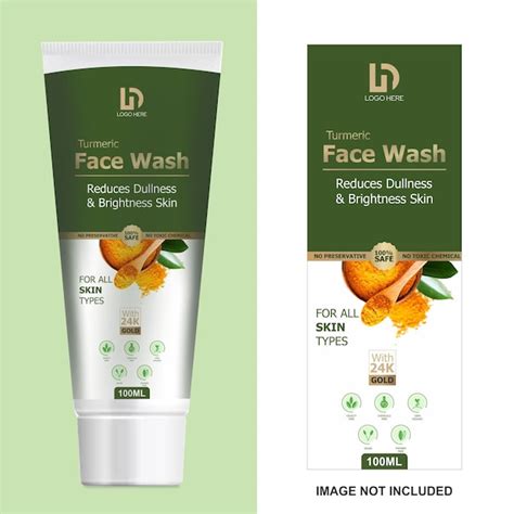 Facewash Packaging Design Vectors And Illustrations For Free Download