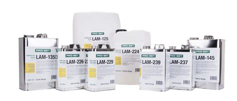 Laminating Epoxies Pro Set Epoxy