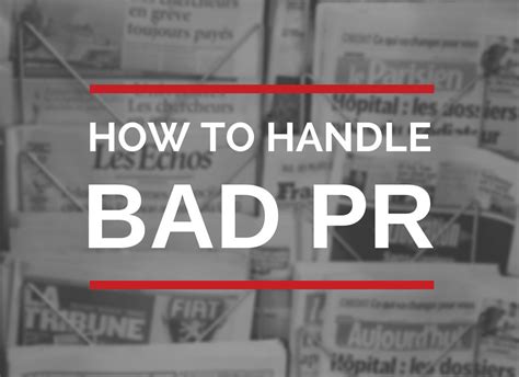 When Bad Pr Happens To Good People • Bixa Media