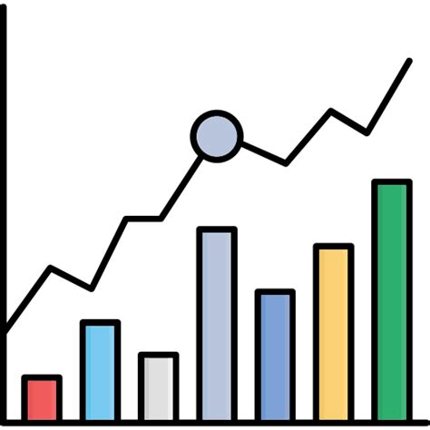 Analytics Chart Generic Color Lineal Color Icon