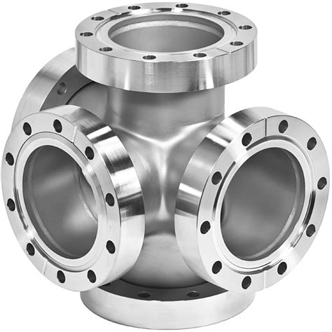 Ideal Vacuum Conflat Flange Cf 5 Way Cross Cf 4625 Inches Cf