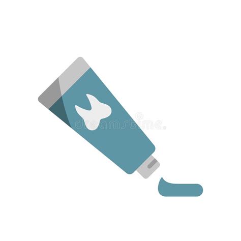 Tooth Paste Icon Vector Basic Design Simple And Modern Stock Vector