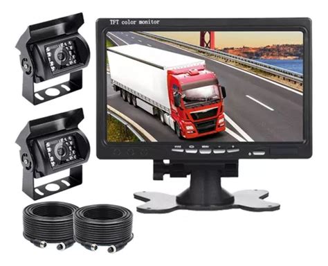 Monitor De Visão Traseira Lcd Tft Colorido De 7 800 480 Parcelamento Sem Juros