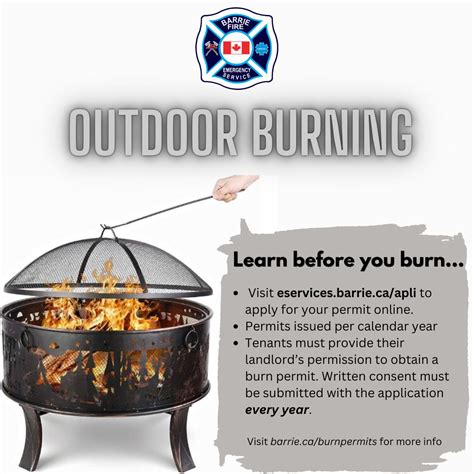 Barrie Fire On Twitter Its That Time Of Year To Get Your Annual Burn