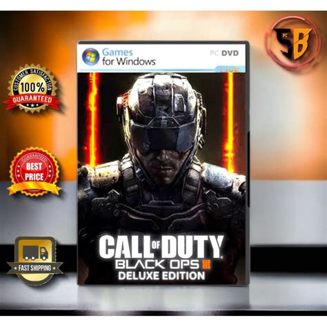 Pc Laptop Video Game Cod Bo 3 Call Of Duty Black Ops Iii Deluxe Editiondlcs War Fps Usb Windows