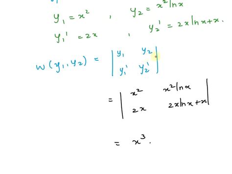 Solved 5 Rather Than Give You The Second Order Linear Differential Equation Below Are