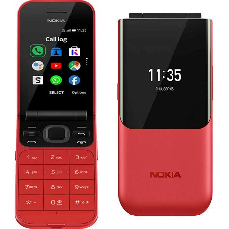 Original Nokia 2720 Flip 2019 4g Lte Dual Sim Kaios Unlocked Phone