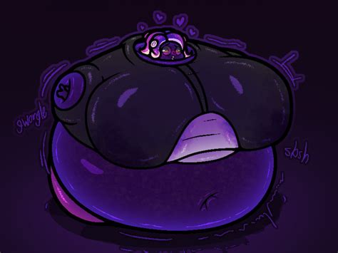 Rule 34 Big Breasts Blueberry Inflation Breasts Female Huge Breasts