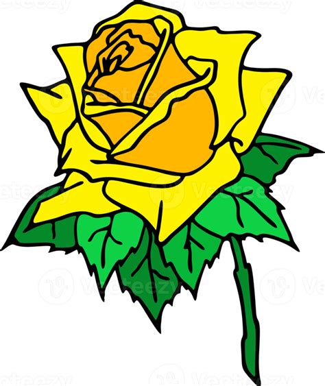Yellow Flower Drawing Png At Robert Gump Blog