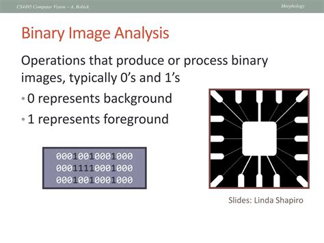 Binary Images And Morphology Computer Vision Pdf