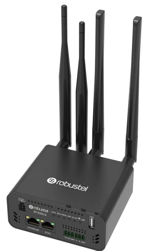 Robustel R1520lg Ab 4l Lorawan Indoor Gateway Cellular Dual Sim