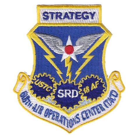618 Aoc Strategy Division Patch 618th Air Operations Center Patches