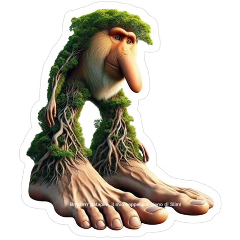 Brr Brr Patapim Italian Brainrot Patapim Sticker Braap Stickers