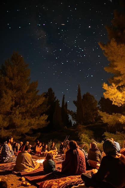 Premium Photo A Cultural Scene Where People Are Reciting Classical