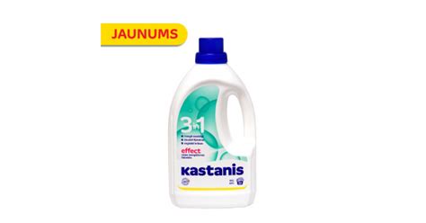 Kastanis 3in1 Efekts Laundry Detergent 900ml 4750104005406 Seal